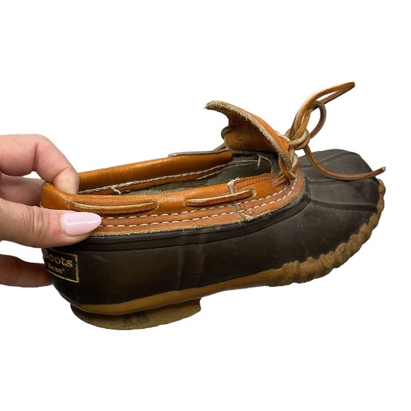 L.L. Bean | Shoes | 92ll Bean Vintage Bean Boots Rubber Moc Waterproof ...